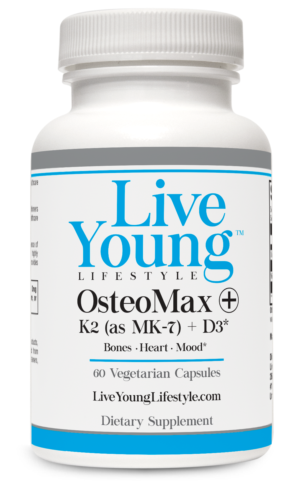 OsteoMax+ K2 (as MK-7) + D3 | Live Young Lifestyle